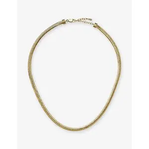 MISSOMA Classic Snake 18ct Yellow Pvd Plated Stainless-steel Chain Necklace - Gold