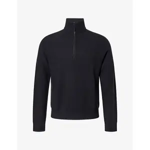 Veilance Half-zip Conic Knit Wool Jumper