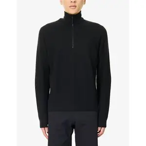 Veilance Half-zip Conic Knit Wool Jumper