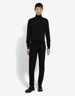 Dolce & Gabbana Washed Black Slim-fit Stretch Jeans Denim Multi-colored