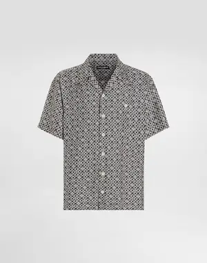 Dolce & Gabbana Silk Shirt With Tie Shirts