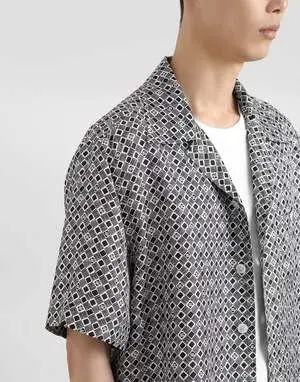 Dolce & Gabbana Silk Shirt With Tie Shirts