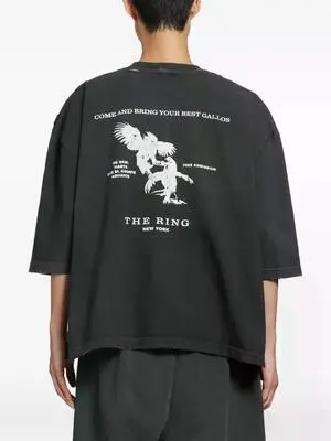 WILLY CHAVARRIA Ring Buffalo Graphic-print T-shirt