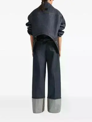 Givenchy Raw Turn-up Jeans