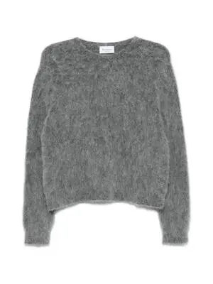 AROVESCIO High-neck Sleeveless Sweater - Grey