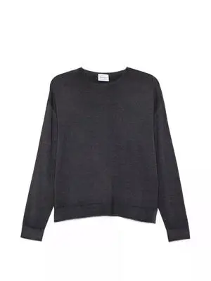 AROVESCIO Fine-knit Drop-shoulder Top