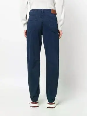 Brunello Cucinelli Slim-cut Cotton Jeans