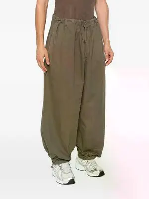 ENTIRE STUDIOS Elasticated Drawstring-hem Trousers