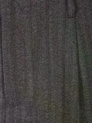 Emporio Armani Pinstripe-pattern Pleated Trousers