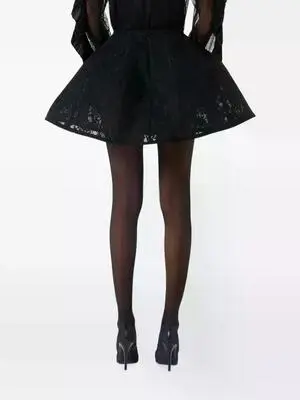 Blumarine Floral-lace Mini Skirt