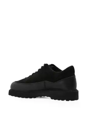 Diemme Cornaro Gala Leather Sneakers - Black