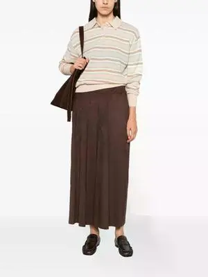 NIU Suede-effect Trousers