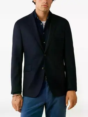 HACKETT  Single-breasted Flannel Blazer