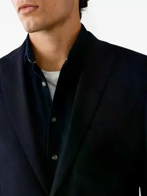HACKETT  Single-breasted Flannel Blazer