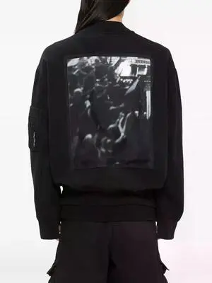 44 LABEL GROUP Graphic-print Zip-up Bomber Jacket