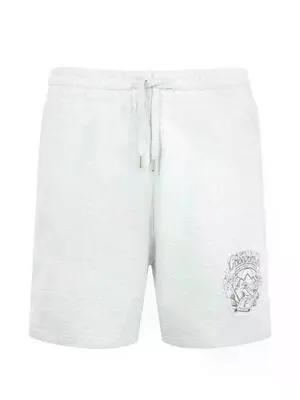 Casablanca Logo-patch Drawstring Shorts - Grey