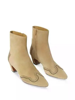 LOEFFLER RANDALL Harlan Suede Ankle Boots