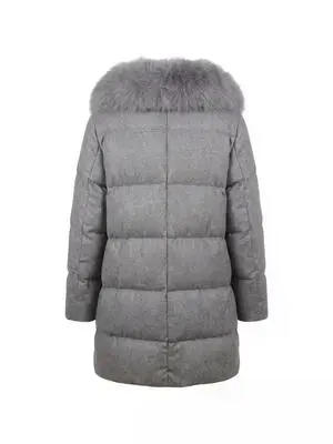 Herno Fur-trim Quilted Jacket