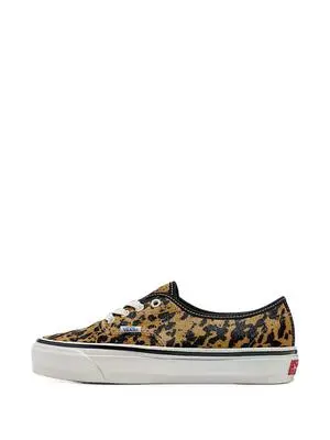 VANS Premium Authentic Animal-print Sneakers - Brown