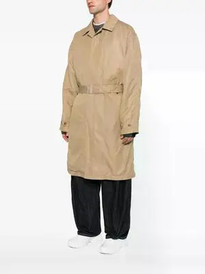Comme Des Garçons Belted Button-cuff Coat