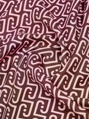 Liu Jo Large Scarf With Monogram Logo