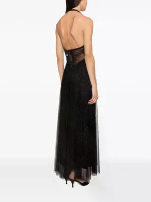 TWINSET Halterneck Maxi Dress