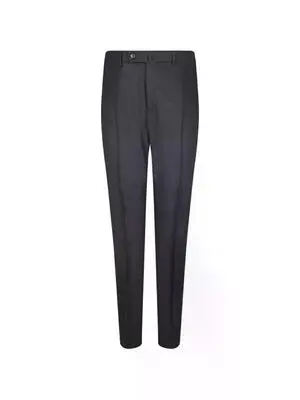 Incotex Pressed-crease Tailored Trousers - Grey