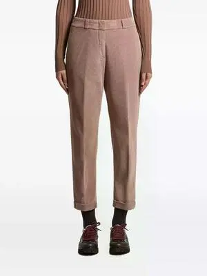 Peserico Corduroy-effect Cropped Trousers
