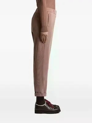Peserico Corduroy-effect Cropped Trousers