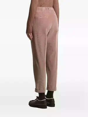 Peserico Corduroy-effect Cropped Trousers