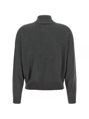 Peserico Lamé-effect Roll-neck Sweater