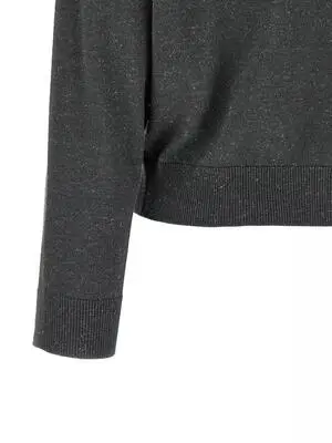 Peserico Lamé-effect Roll-neck Sweater