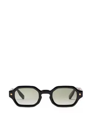 JOHN DALIA Proyecto05 Geometric-frame Sunglasses - Black