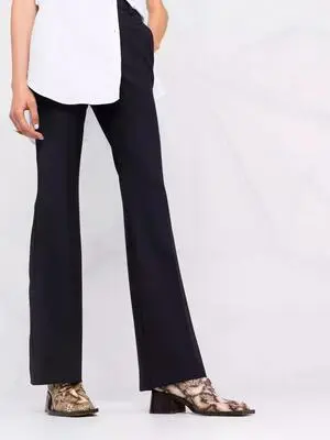 P.a.r.o.s.h Flared High-waisted Trousers