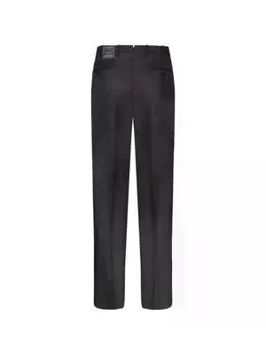 Incotex Pressed-crease Straight-leg Trousers