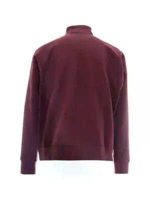 Carhartt Work In Progress Quarter-zip Logo-embroidered Sweater