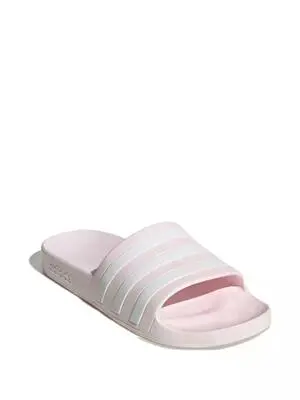 Adidas Adilette Striped Slides - Pink