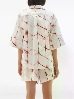 Bassike Printed Boxy Shirt