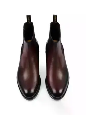 DOUCAL'S Burnished-effect Chelsea Boots