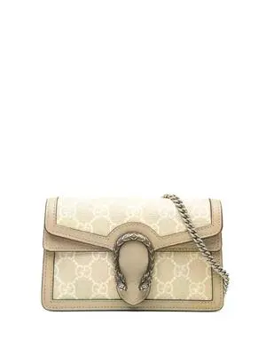 Gucci 2016-2026 Mini Gg Supreme Dionysus Crossbody Bag - Neutrals