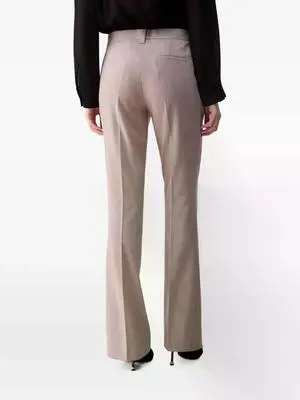 Liu Jo Fit & Flare Trousers In Mélange Fabric