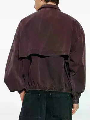 AGOLDE Marshall Zip-up Jacket - Red