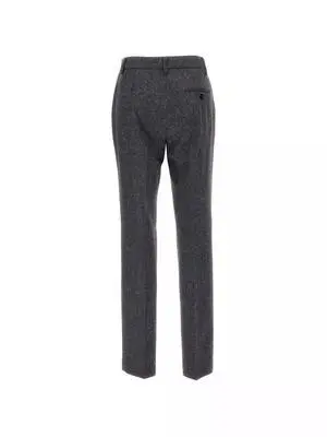 Alberto Biani Tweed Straight-leg Trousers