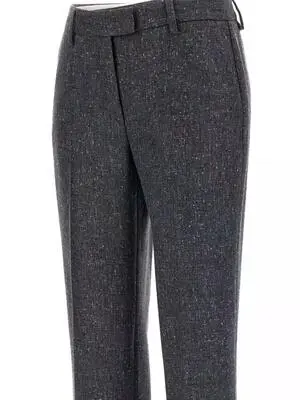 Alberto Biani Tweed Straight-leg Trousers