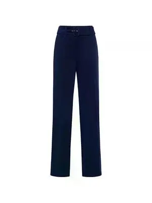 MAISON COMMON Belted Straight-leg Trousers