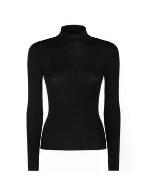 TWINSET Ribbed-knit Roll-neck Sweater