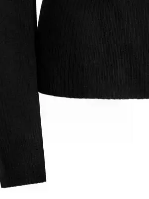 TWINSET Ribbed-knit Roll-neck Sweater