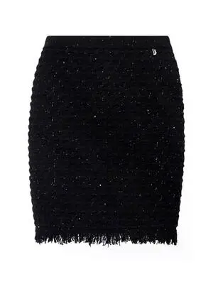 Liu Jo Knitted Miniskirt - Black