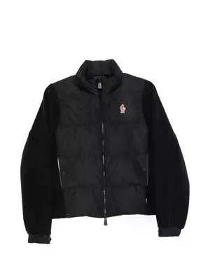 Moncler Panelled Quilted Puffer Jacket - Black