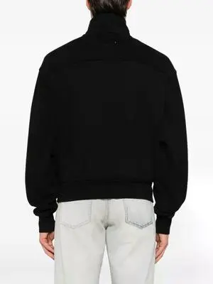 Rhude Logo-embroidered Quarter-zip Sweatshirt